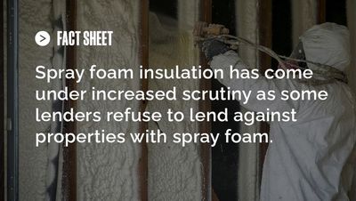 Fact sheet: Spray foam installation | Propertymark